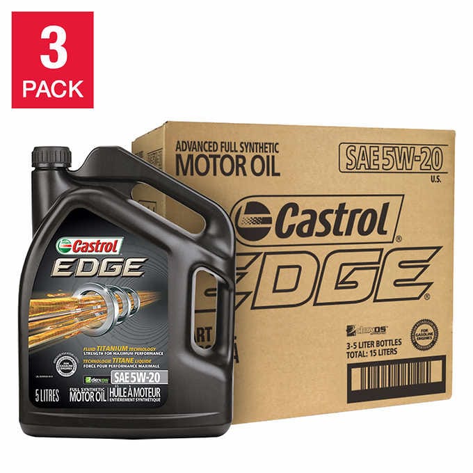 Castrol EDGE SPT 5W20 Motor oil 3 x 5 L – makstudio